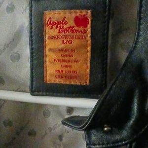 Apple Bottoms | Jackets & Coats | Apple Bottoms Genuine Leather Jacket ...